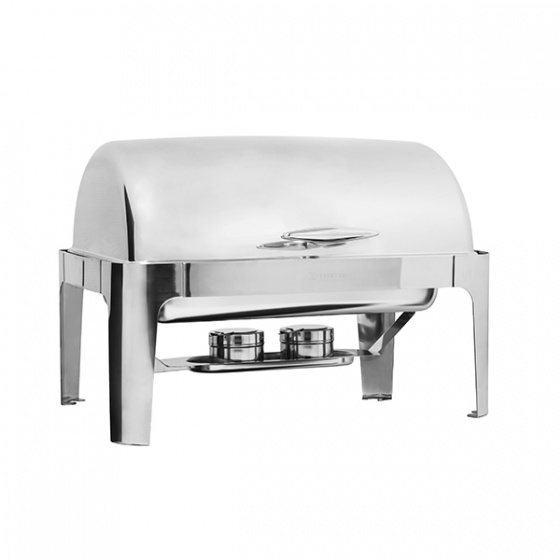 Deluxe Rectangular Roll Top Chafer - Trenton International