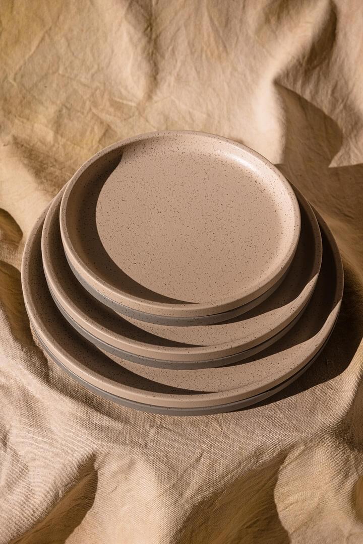 Dune Clay Stackable Plate - Trenton International