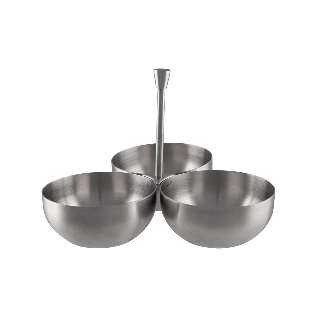 Moda Serving Stainless Steel Condiment Caddy - Trenton International