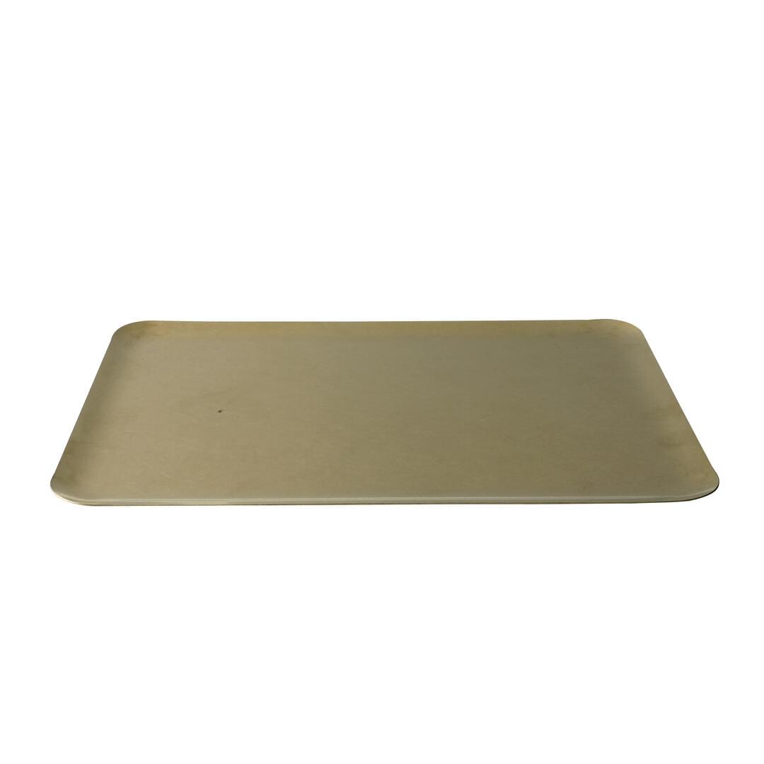 Vintage Gold Rectangular Flat Tray - Trenton International